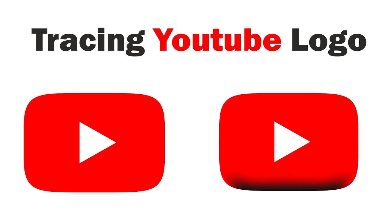 Tracing YouTube Logo - YouTube