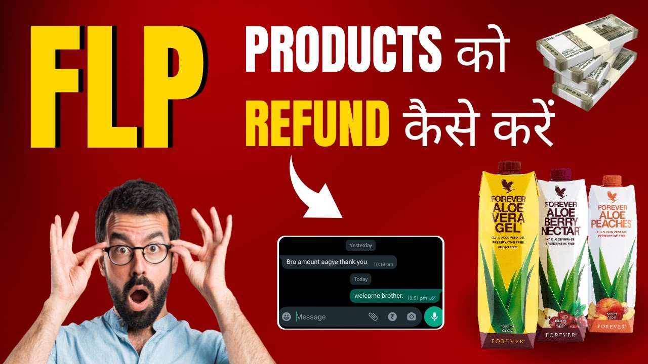 How to take Refund from FLP India || FLP me products refund kaise karen ...