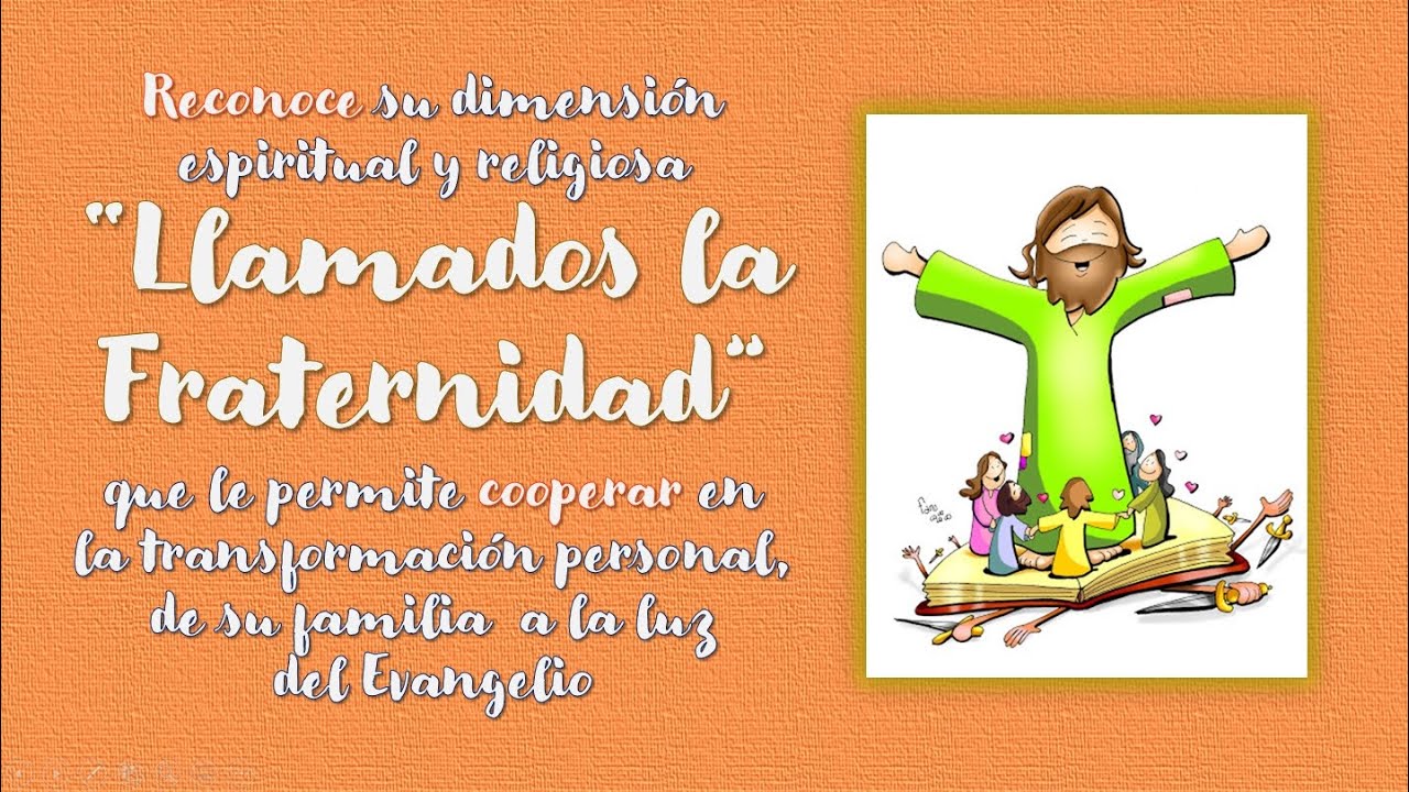 LLAMADOS A LA FRATERNIDAD - YouTube