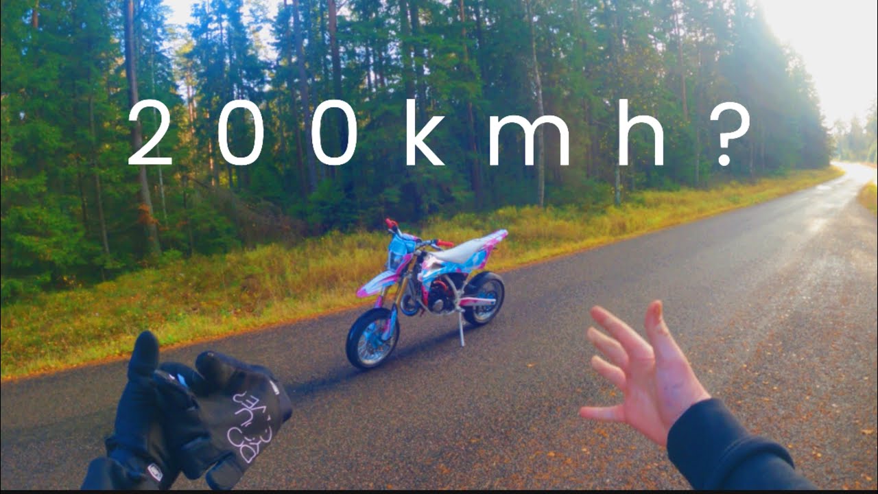 chill ride with my husky 125sm ”125cc” ”4k” - YouTube
