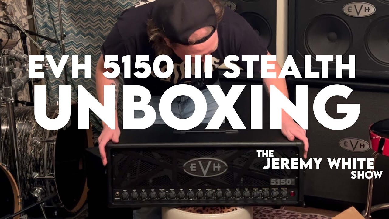 UNBOXING: EVH 5150 III S Stealth 100 Watt Amp - YouTube