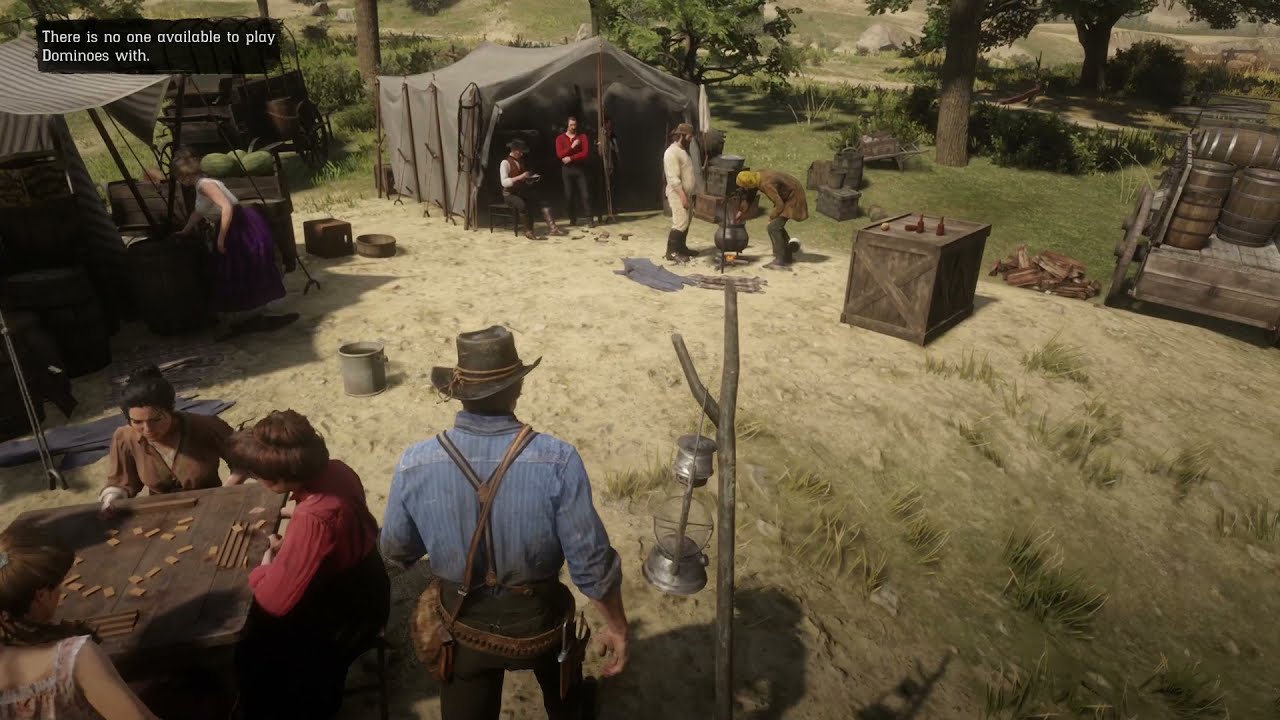 red dead redemption 2 possible gangs blackwater camp - YouTube