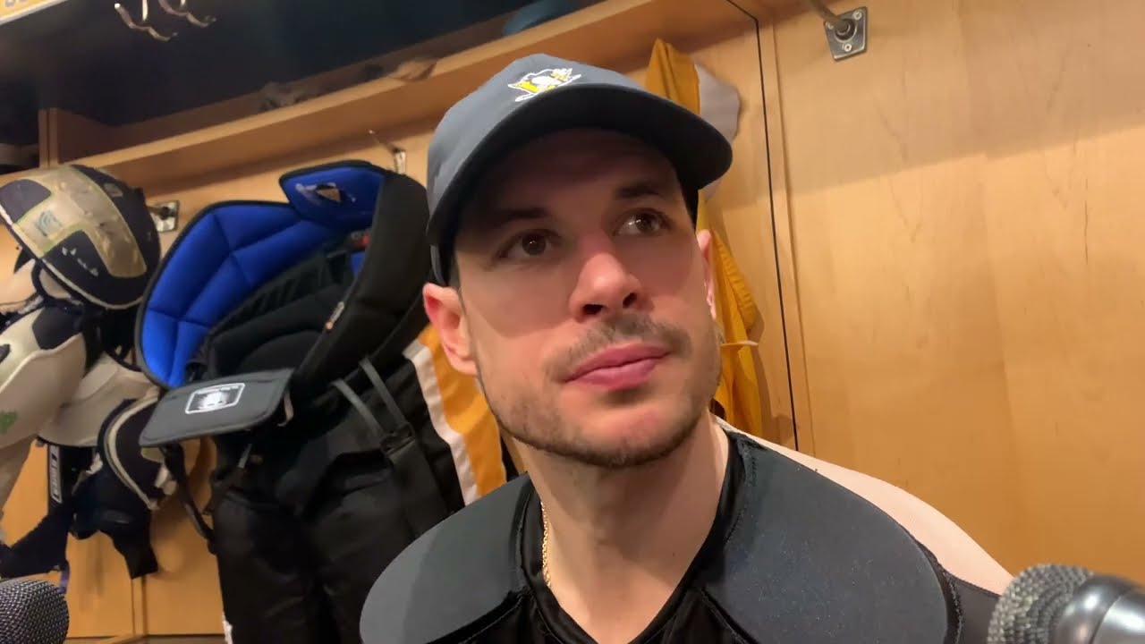 Sidney Crosby talks about Jake Guentzel, Penguins' offense after 6-2 ...