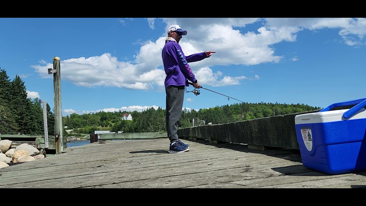 Makereal Fishing Deep Cove NS - YouTube