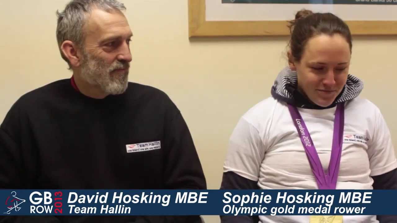 Dave and Sophie Hosking tell us their thoughts of GBRow 2013 - YouTube