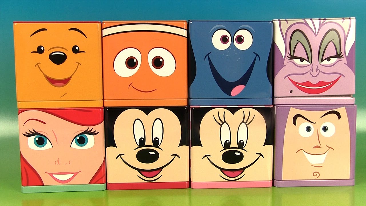 Cubeez Oeufs Surprise Monde de Dory Mashems Princesses Disney Mickey ...