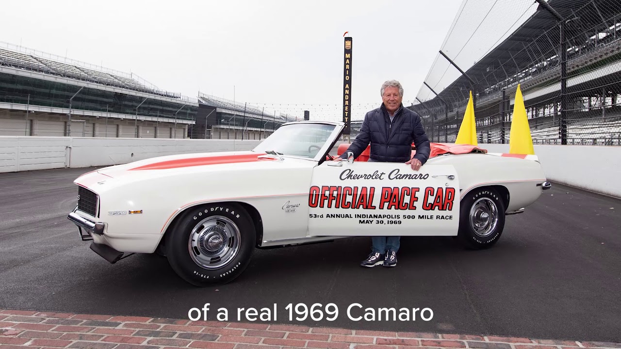 Announcing the Mario Andretti Signature 1969 Camaro Pace Car Pool Table ...