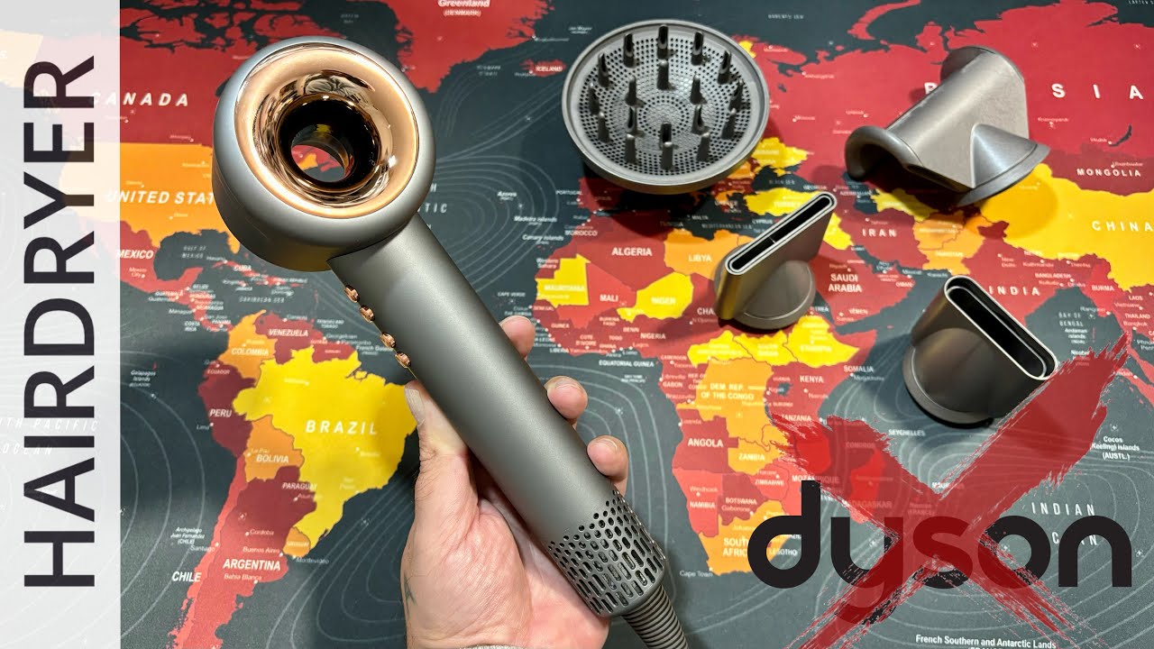 TOWALIVE the ultimate Super Hair Dryer - Dyson Supersonic Clone ? - YouTube