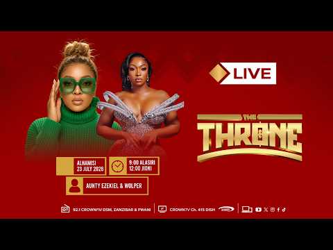 LIVE THE THRONE : AUNT EZEKIEL USO KWA USO NA JACQUELINE WOLPER NDANI YA THE THRONE.