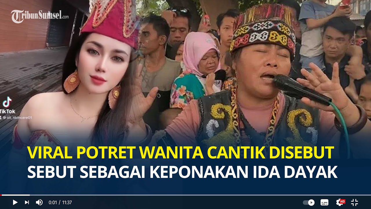Viral Potret Wanita Cantik Disebut-sebut sebagai Keponakan Ida Dayak, Benarkah? Begini Sosoknya ...