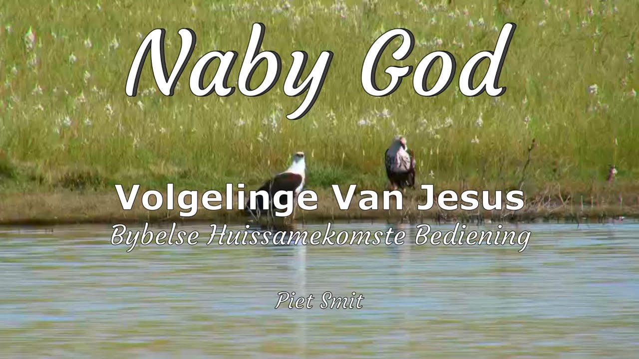 Naby God #preek - YouTube