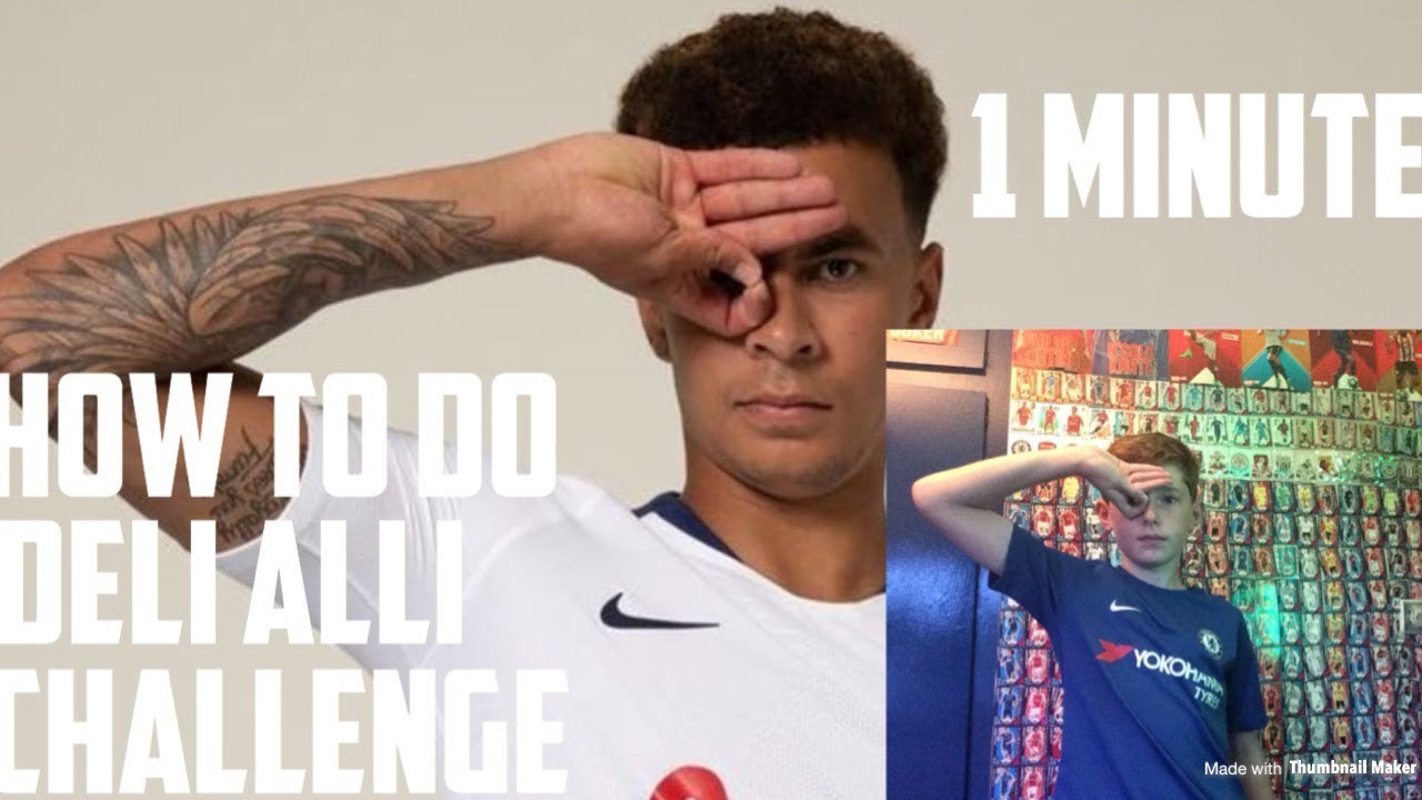 HOW TO DO THE DELI ALLI CELEBRATION IN UNDER A MINUTE - YouTube