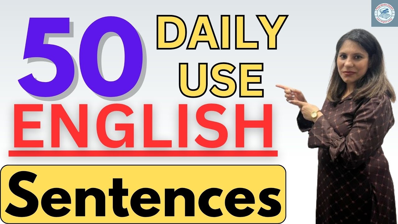 50 Daily Use English Sentences | English Speaking Practice | daily ...
