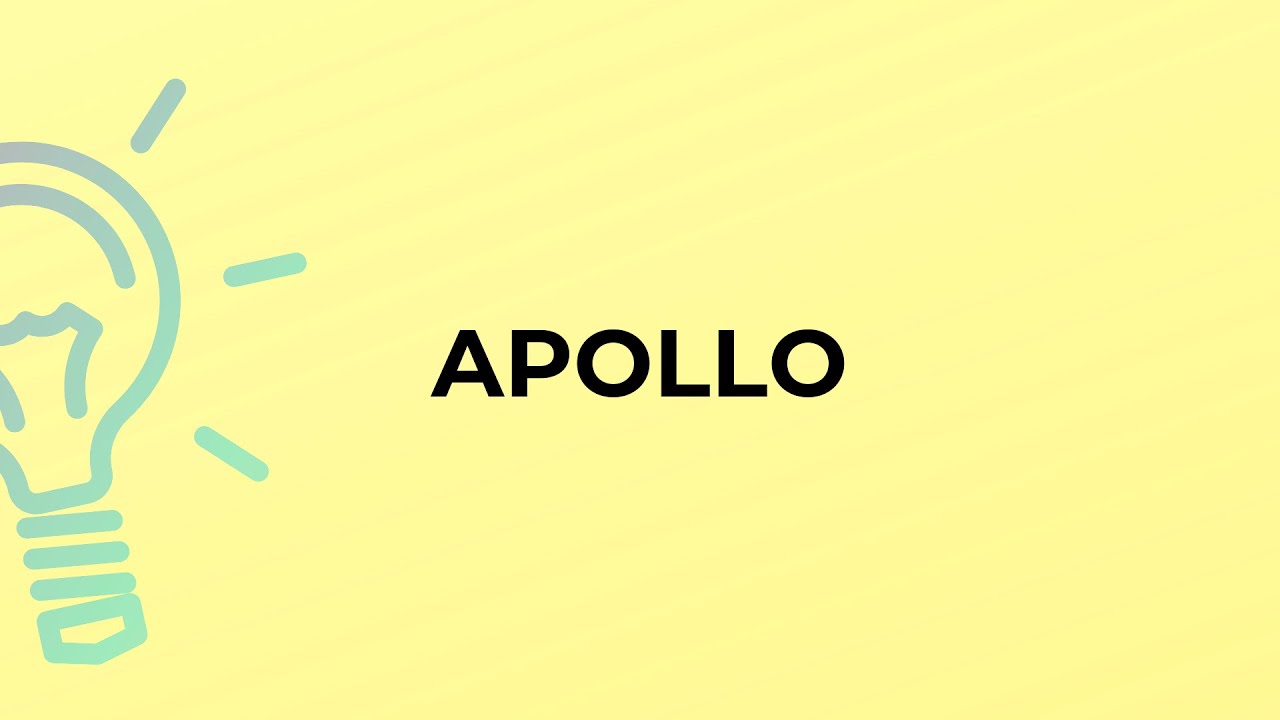 What is the meaning of the word APOLLO? - YouTube