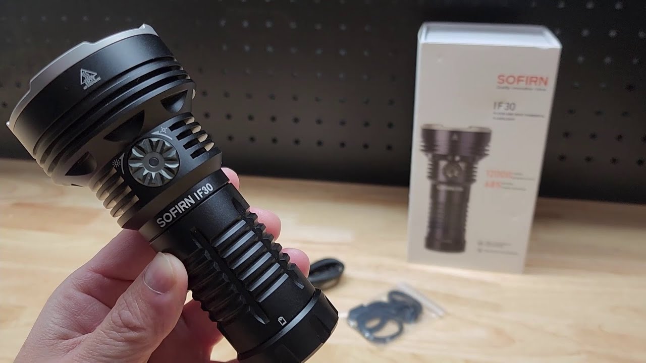 This Sofirn Flashlight Is Bright Enough To Compete With The Sun! - YouTube