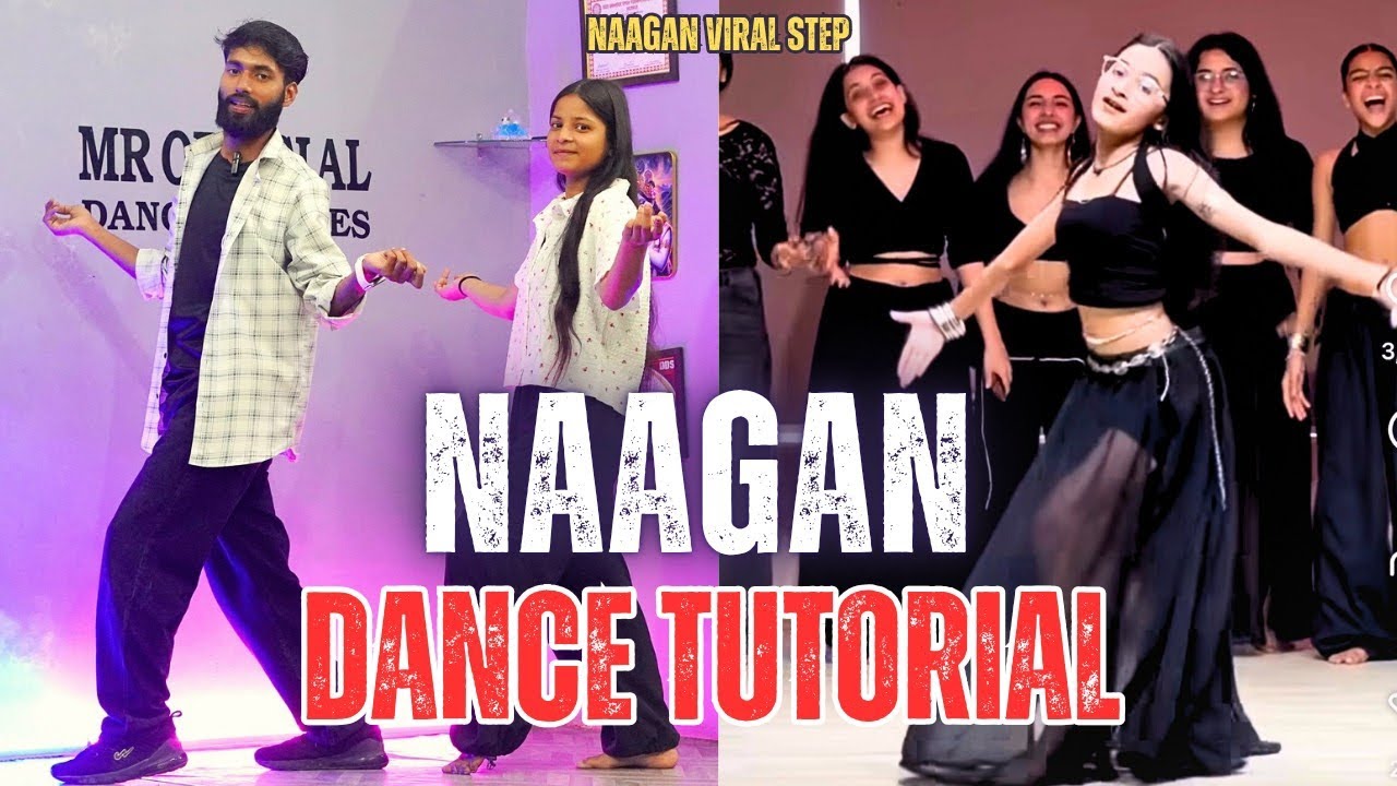 Naagan Song Viral Hook Step Dance Tutorial | Easy Naagan Dance Steps ...