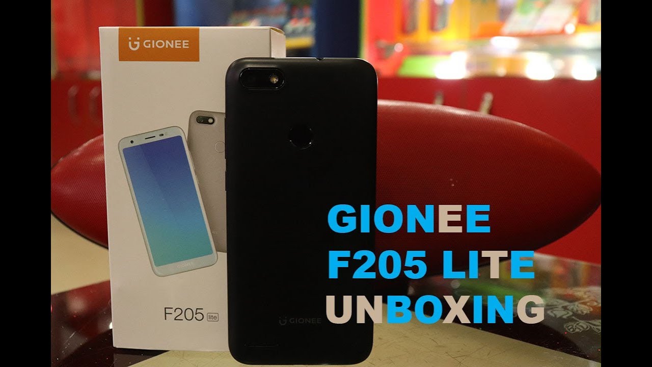 UNBOXING GIONEE F205 ... - YouTube
