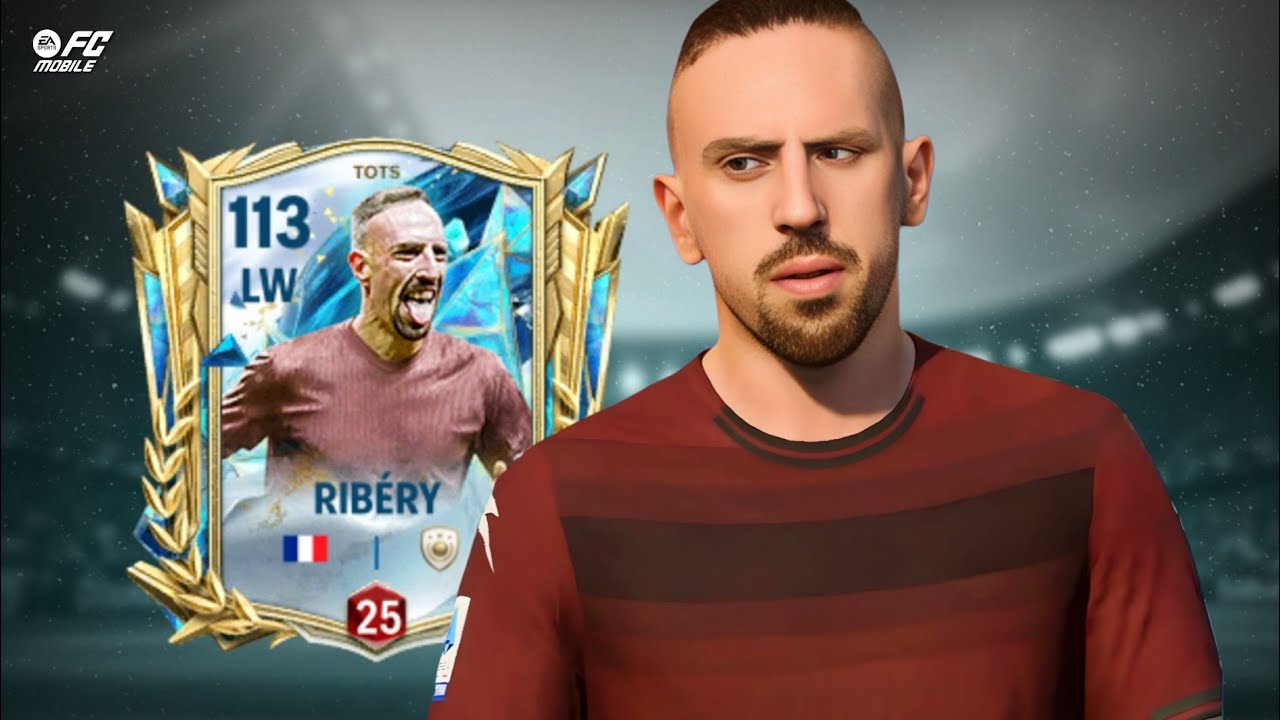 TOTS RIBERY REVIEW FC MOBILE 🤯 109 OVR RIBERY FC MOBILE || LION - YouTube