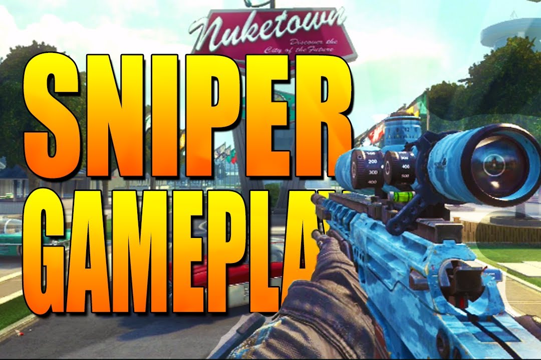 Call of Duty Black Ops 2 quick scoping v bots!! - YouTube