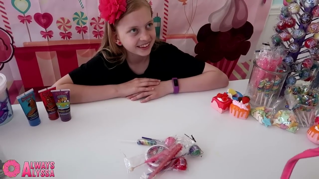 Alyssa's Amazing Candy & Slime Shop! - YouTube