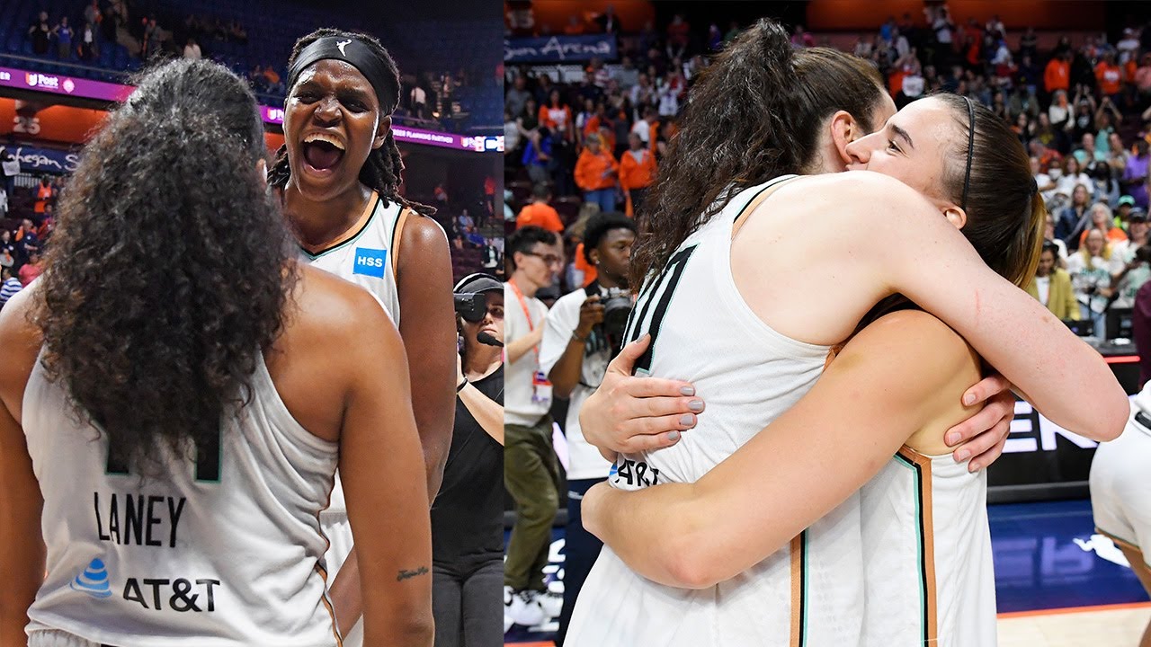 HIGHLIGHTS | LIBERTY DEFEAT SUN TO ADVANCE TO WNBA FINALS - YouTube