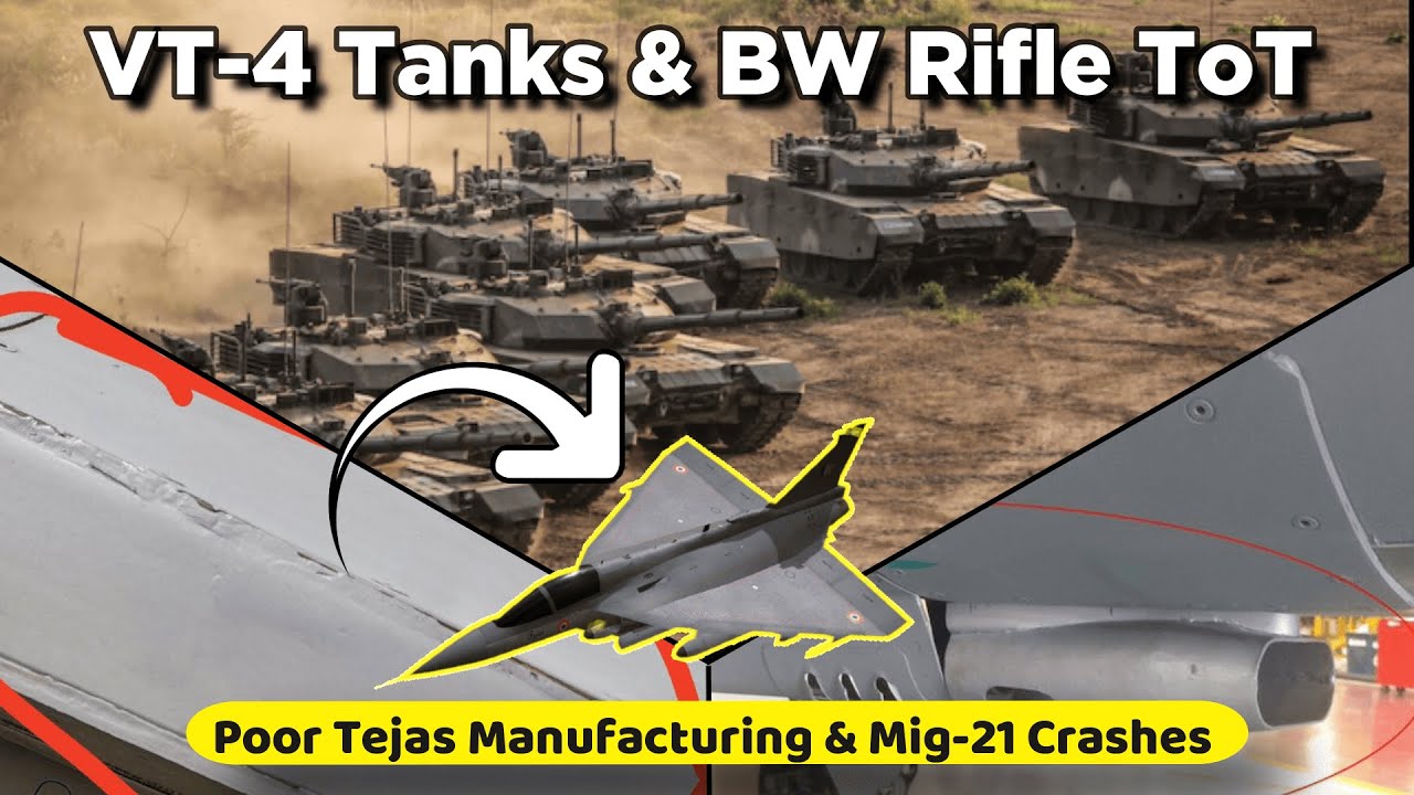Pakistan's VT-4 & BW Rifles Technology | Mig-21 Crash & Tejas Woes ...