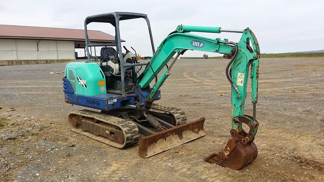 2005 IHI 28N2 Mini Excavator! - YouTube