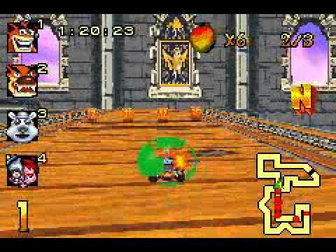 Crash Nitro Kart (GBA) - Part 28: Clockwork Wumpa (CNK Challenge) - YouTube