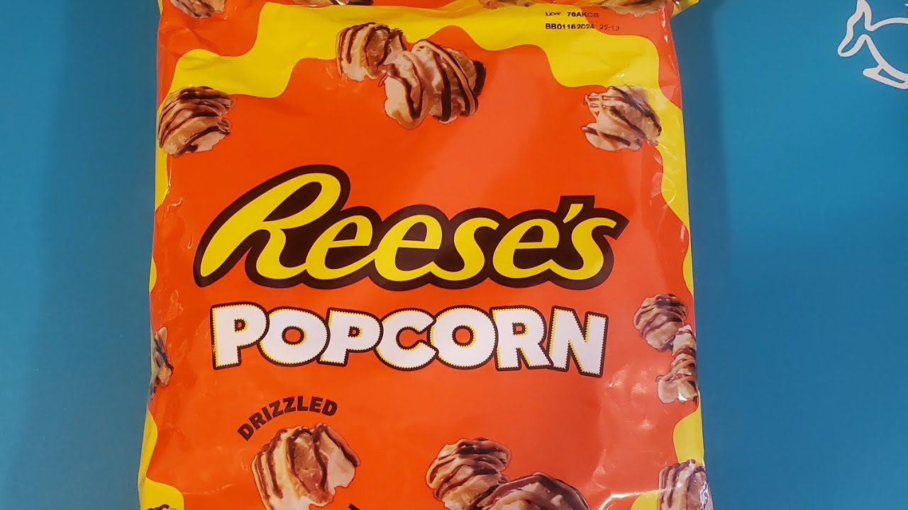 Reese's Popcorn Food Review - YouTube