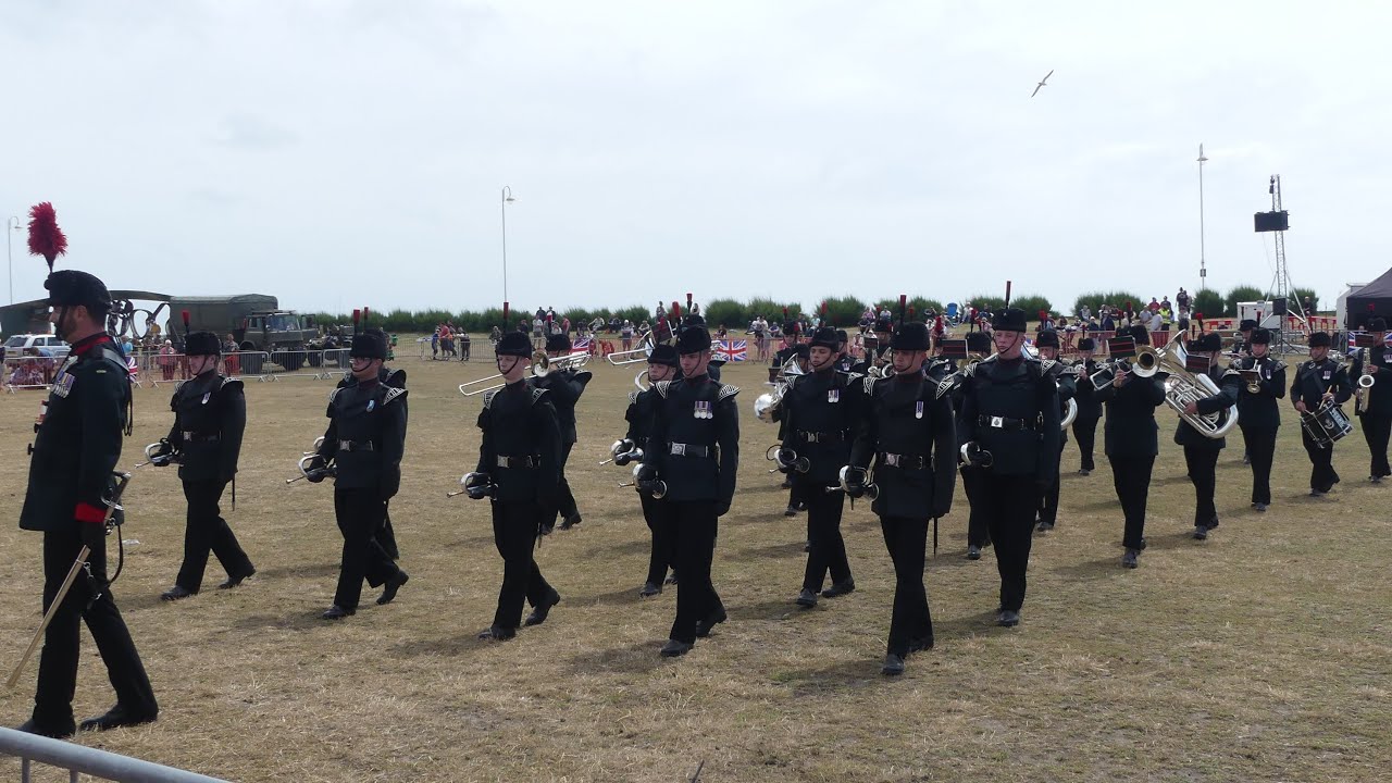 The Band and Bugles of the Rifles - Littlehampton Armed Forces Day ...