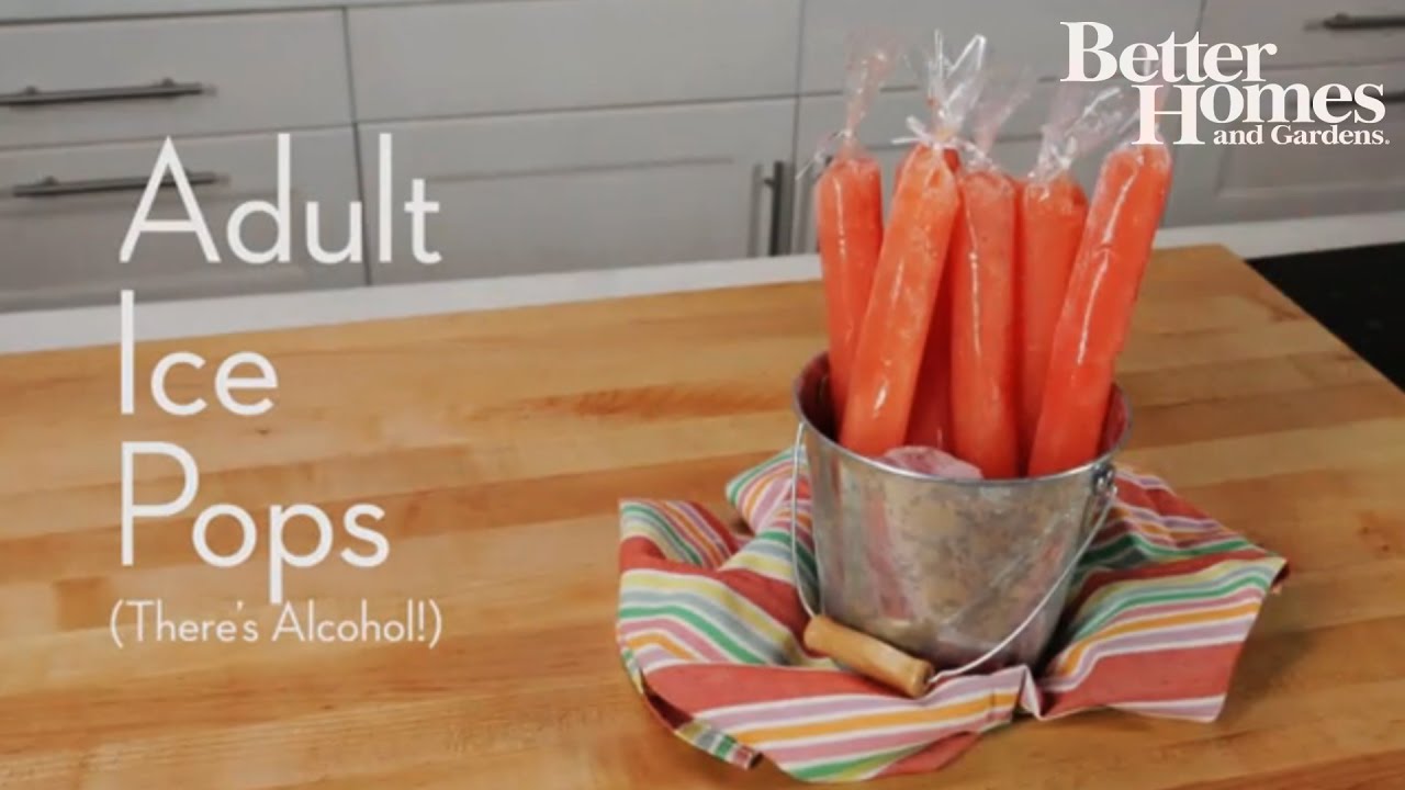 Adult Ice Pops (There’s Alcohol!) - YouTube