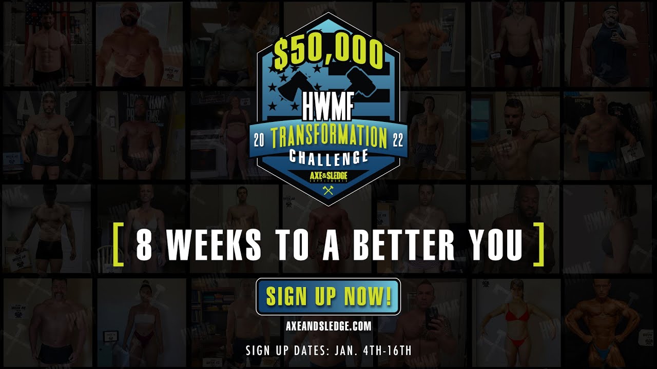 $50,000 ON THE LINE!!! | 2022 HWMF Transformation Challenge! - YouTube