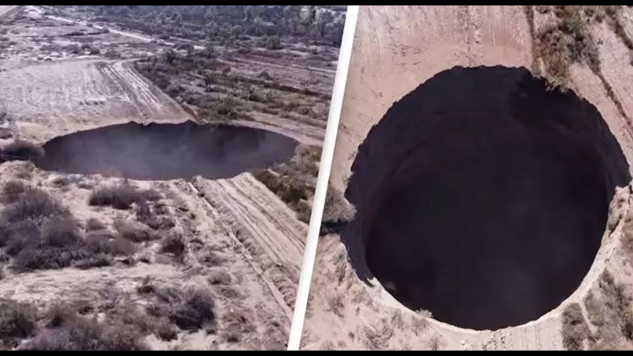 Most Famous Sinkholes Around the World - YouTube