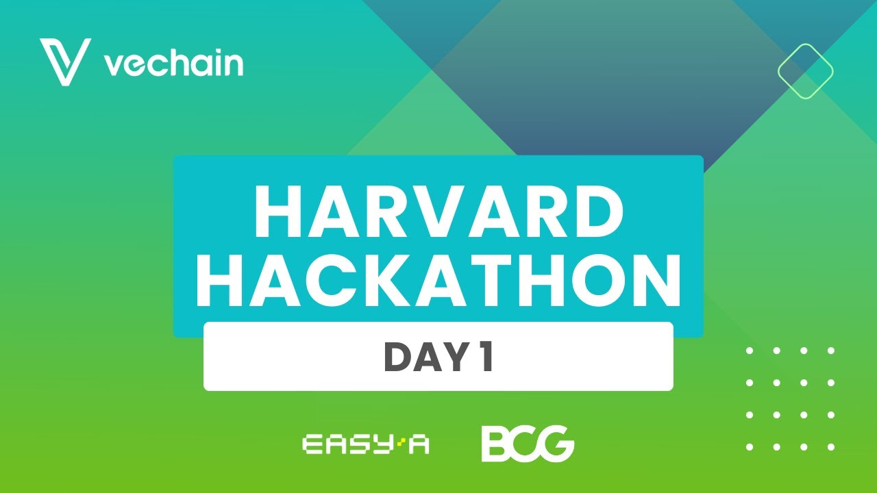 Vechain x EasyA Harvard Hackathon - YouTube