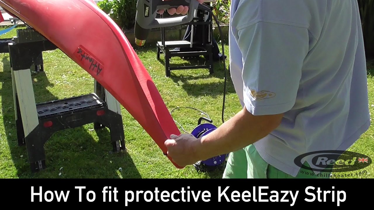 KeelEazy Tutorial - How to fit to a Polyethalene Boat - YouTube