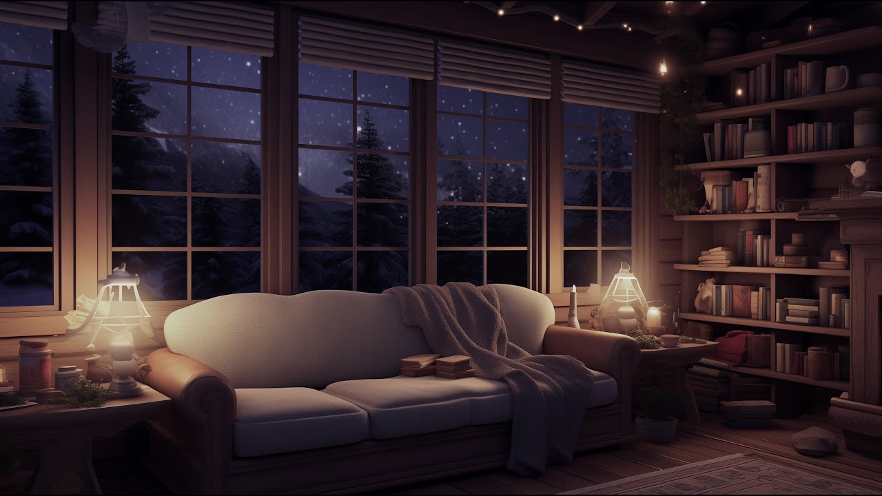 A Cozy, Calm Living Room: Perfect for Relaxation & Focus - YouTube