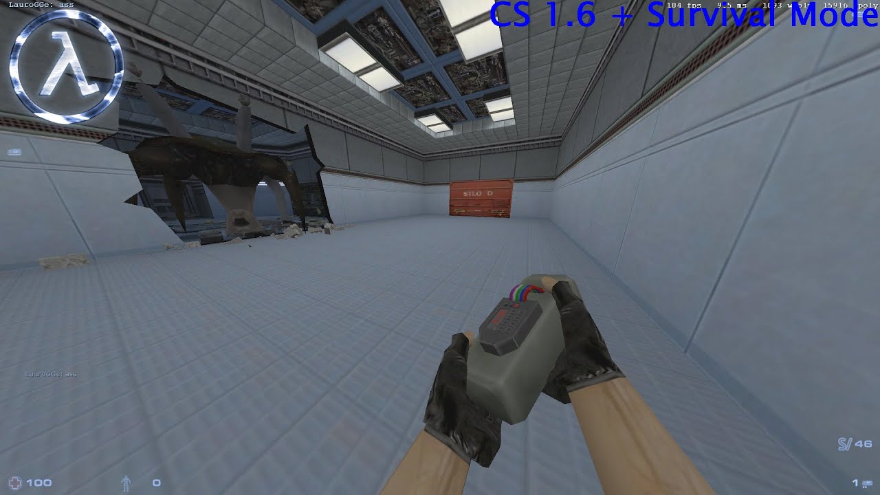 Sven Co-op | Counter-Strike 1.6 + Survival Mode + Map: intruder_cs ...