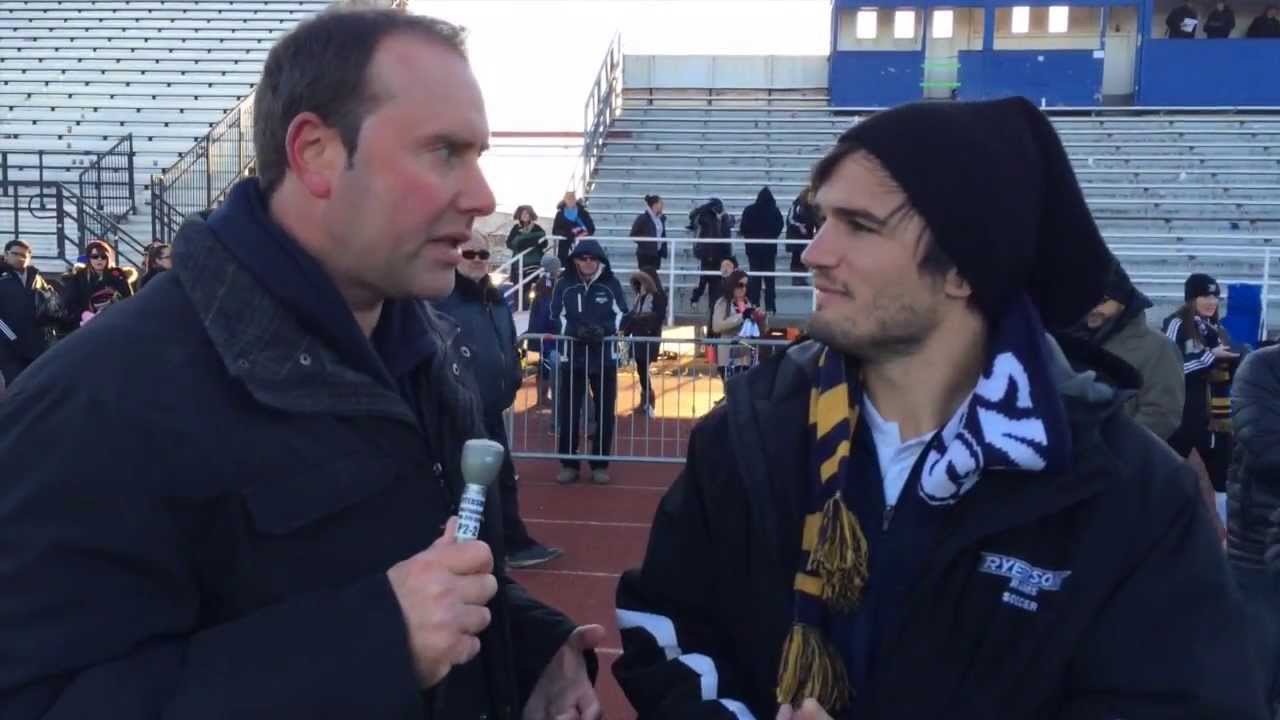 Ryerson Rams Soccer: Filip Prostran Post, Nov. 3, 2013 - YouTube