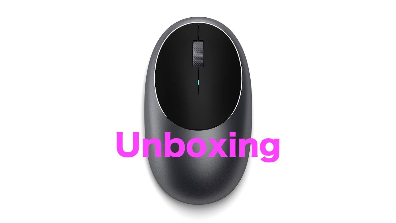Satechi Aluminum M1 Bluetooth Wireless Mouse with USB-C - YouTube