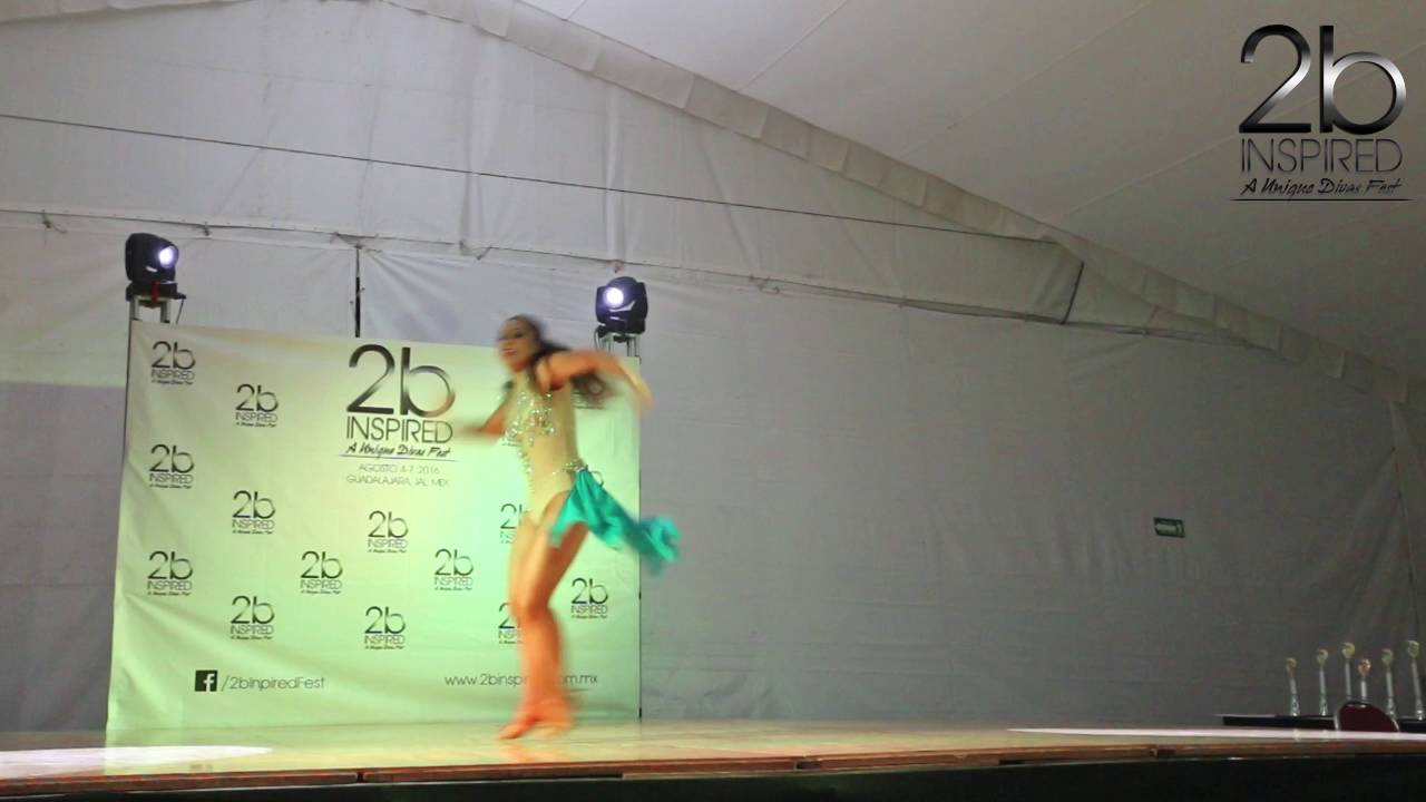 Itzel Guerrero | Salsa Soloista Abierta | 2b Inspired 2016 - YouTube