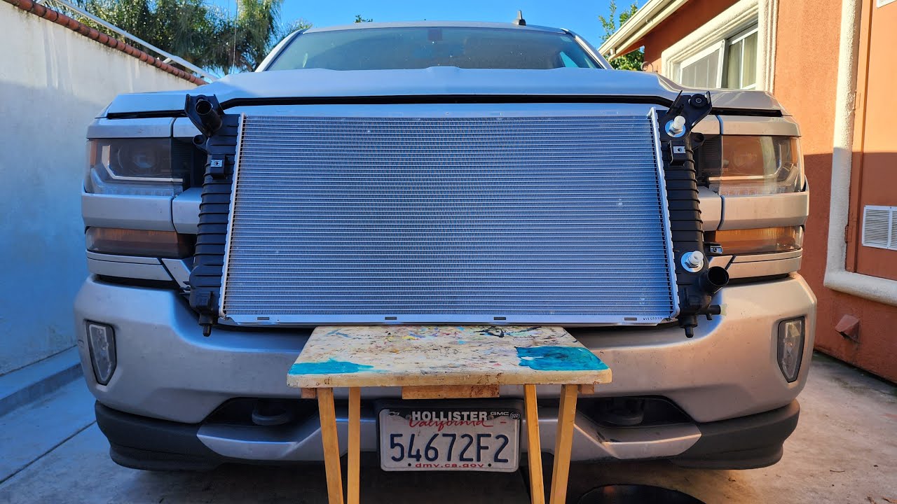 Chevrolet Silverado/GMC Sierra (5.3L) - Radiator Replacement - YouTube