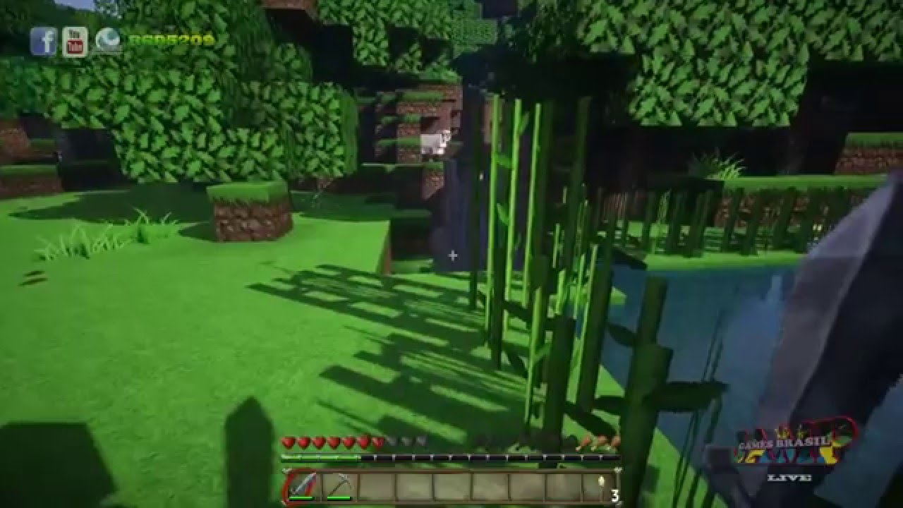 Jamp Games Brasil As aventuras de um Noob live - YouTube