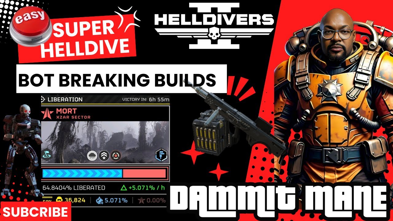 🔴FIRE BURNS THE BOTS🤖 JETPACK BOTS 101🎯 | HELLDIVERS 2 - YouTube