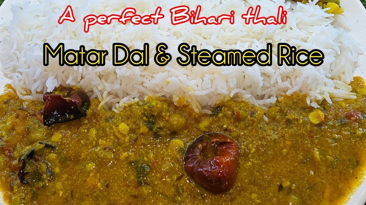 Fresh Matar Dal Recipe | A healthy & delicious green pea Daal recipe ...