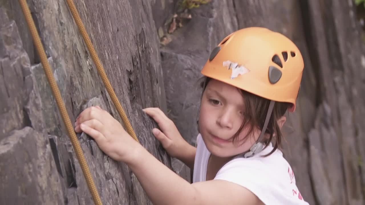 First climbs: Libby Peter - YouTube