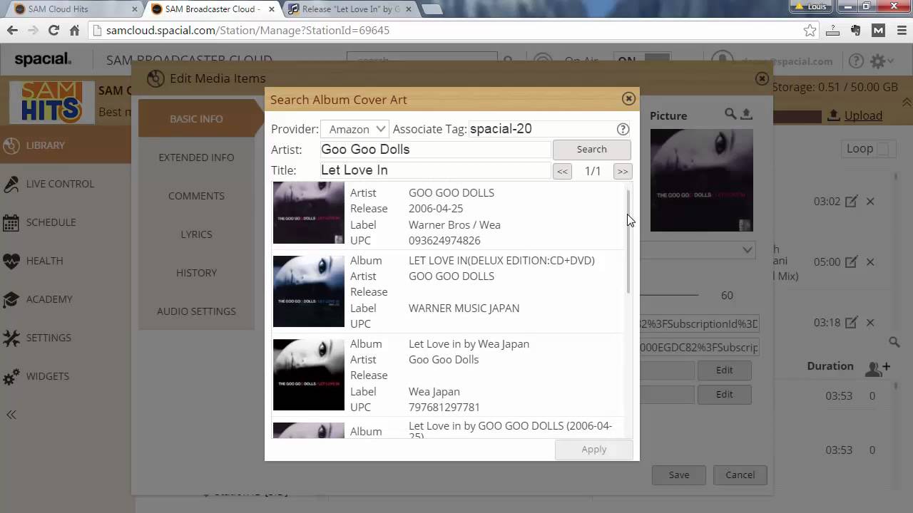 SAM Broadcaster Cloud: Cover art & Commissions - YouTube