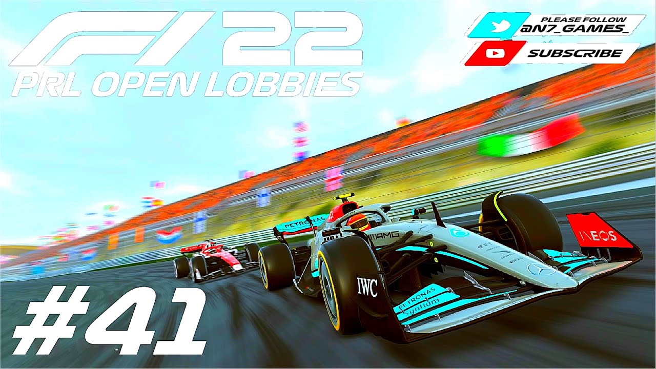 F1 22 - PRL OPEN LOBBIES - LIVE STREAM #41 - N7 GAMES - YouTube
