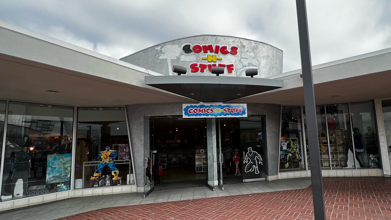 San Diego's Best toy store? Comics -N -Stuff walk through (daily toy hunt) - YouTube