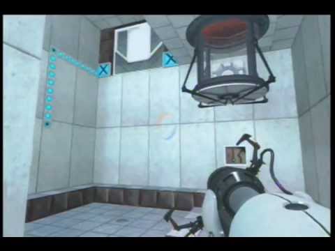 Portal 1 Still Alive Walkthrough Advanced Chamber 4 - YouTube