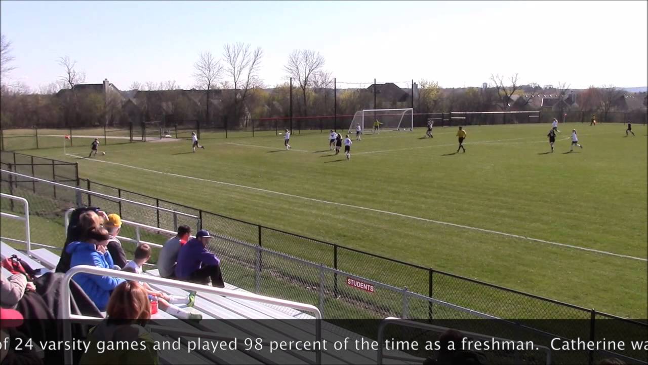 Catherine Caruso High School Freshman Year - YouTube